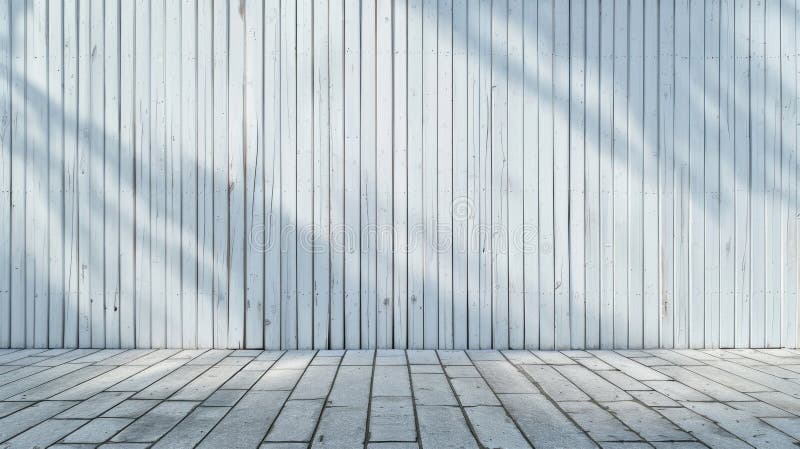 New Clean Light White Wooden Vertical Wall Texture Stock Illustration ...