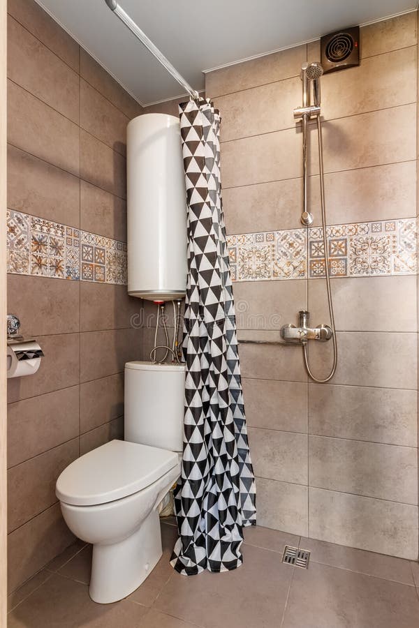 New Clean Mobile Toilet WC Cabin Unit. Stock Photo - Image of compact ...