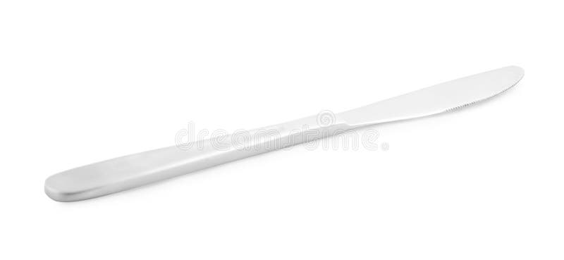 New Clean Shiny Knife Isolated on White Stock Image - Image of shiny ...