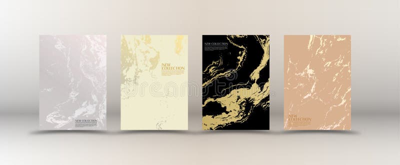 A New Collection of Modern Designs with a Marble Pattern for Covers ...