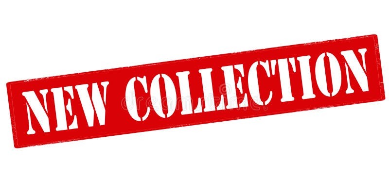 New collection stock illustration. Illustration of text - 82272552