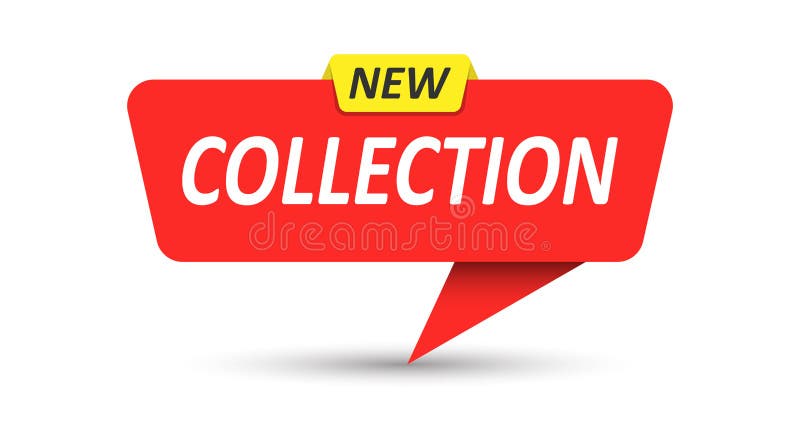 NEW COLLECTION. Vector Banner, Pointer, Sticker, Label or Speech Bubble ...