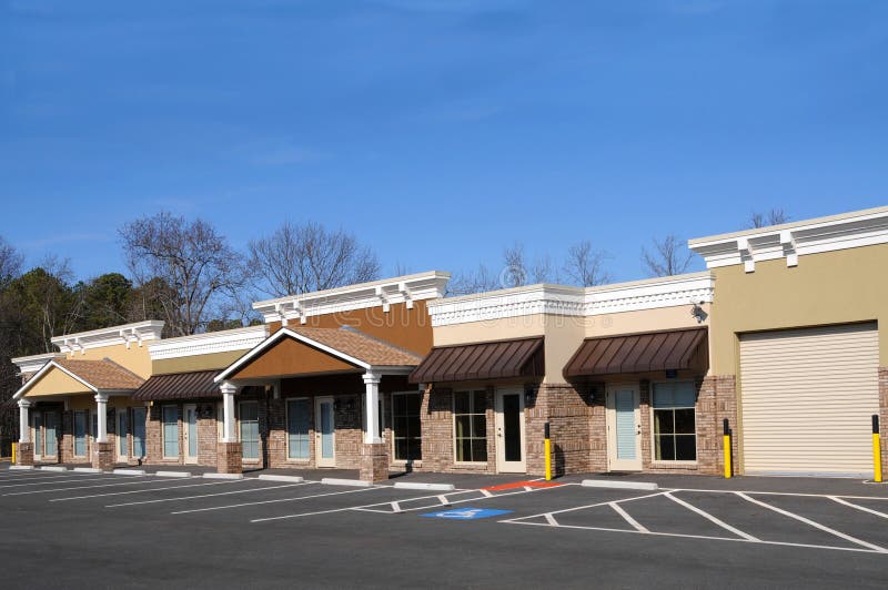 New Commercial Building stock image. Image of corporation - 8082853