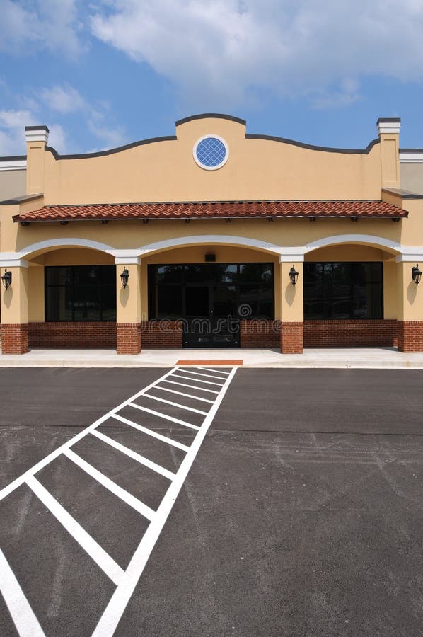New Commercial Store Front stock photo. Image of store - 10806132