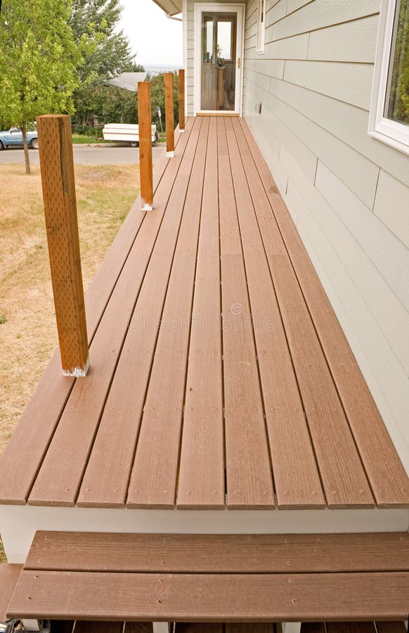 Backyard Deck stock image. Image of architecture, backyard - 31080939