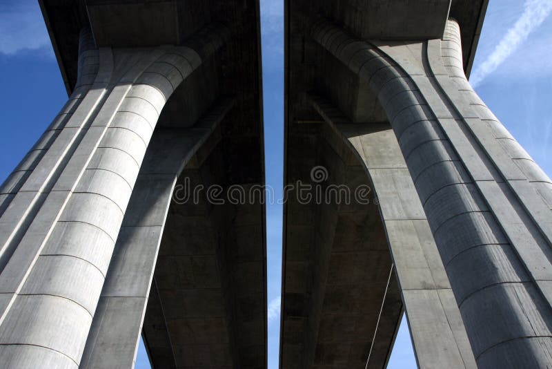 Elevated highway stock photo. Image of view, green, bridge - 16273014