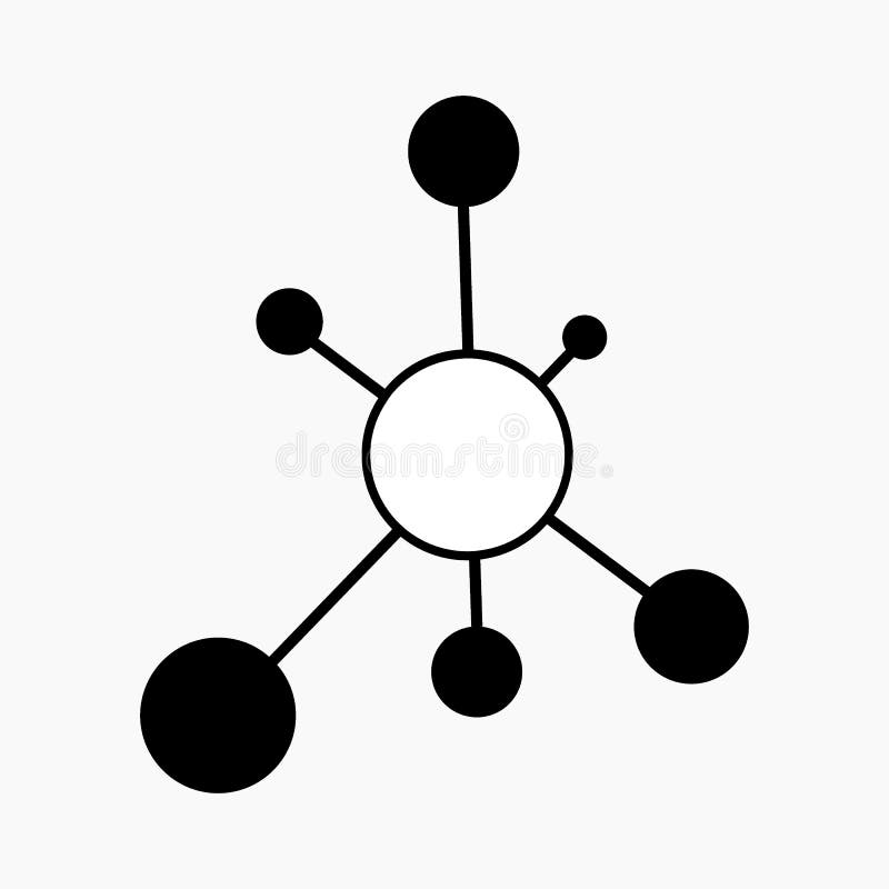 New Connections Vector Icon Stock Vector - Illustration of sign ...