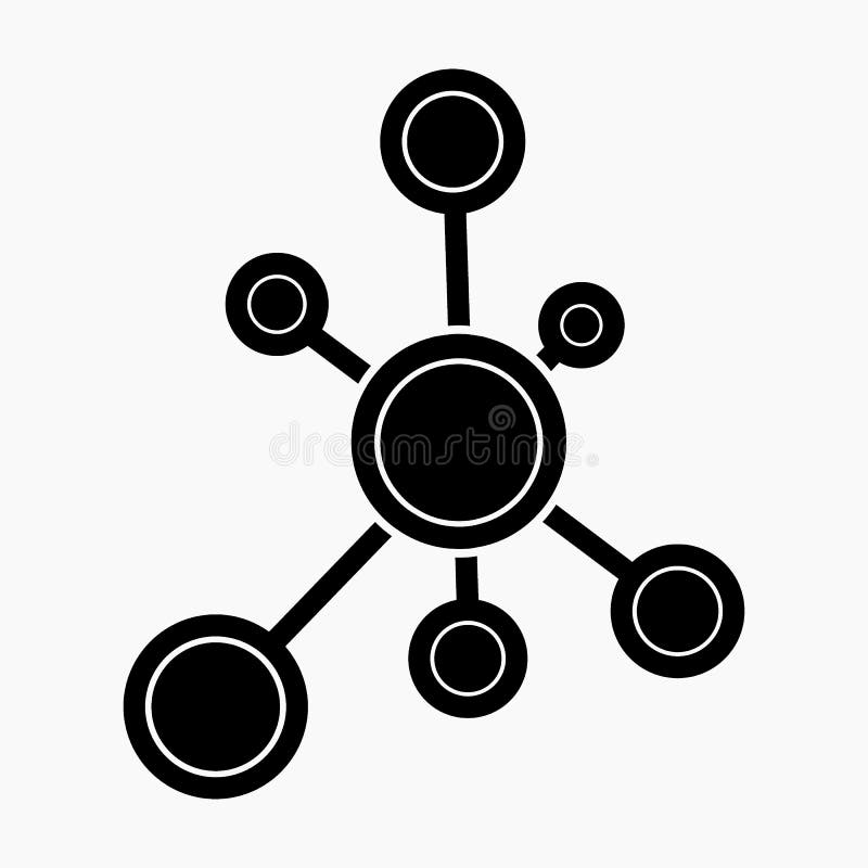 New Connections Vector Icon Stock Vector - Illustration of system ...