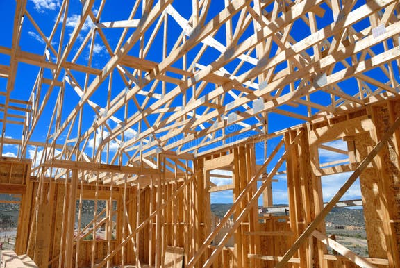 New consrtuction stock image. Image of sunny, large, building - 10078125