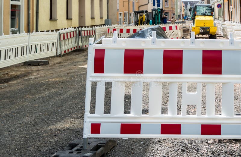 New Construction of a Road in the City Construction Site Stock Image ...