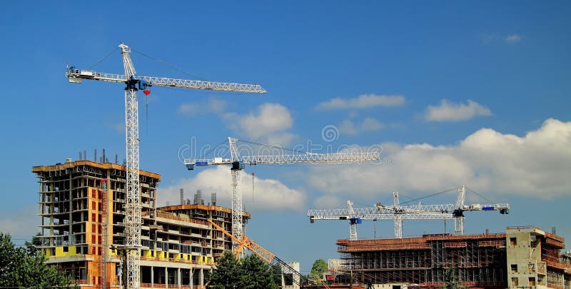 New construction site stock photo. Image of material - 41393642
