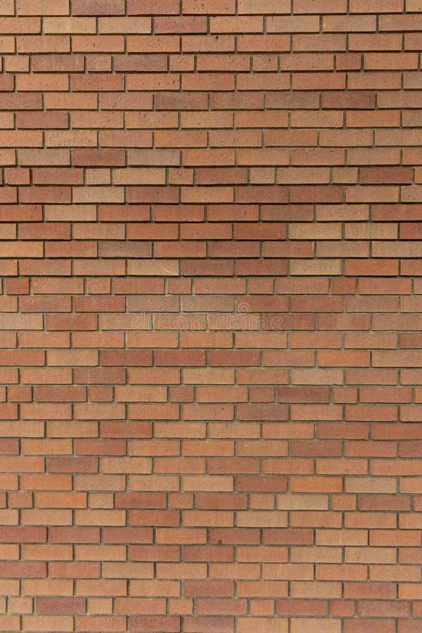 New Construction Yellowish Brick Background Vertically Justified Stock ...