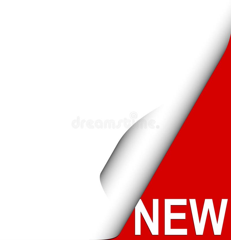 New Ribbon stock vector. Illustration of commerce, corner - 10584149