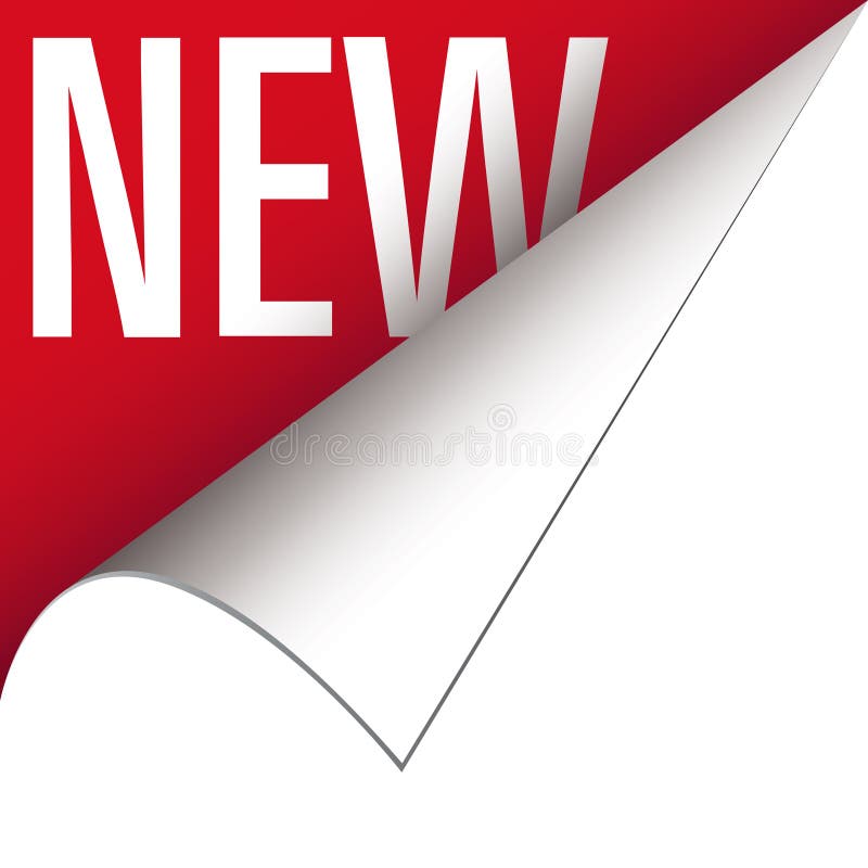 New Corner Tab or Banner for Product Labels Stock Vector - Illustration ...