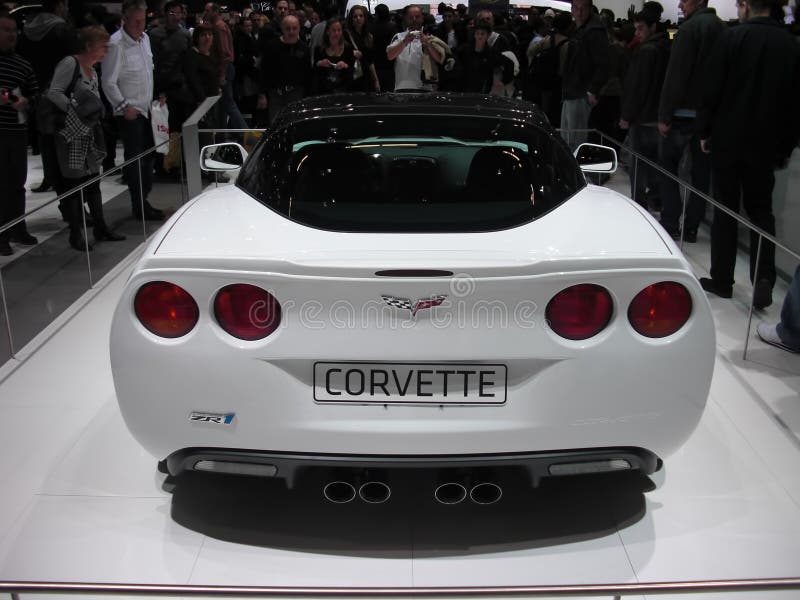 New Corvette ZR1 editorial stock photo. Image of concept - 18858893