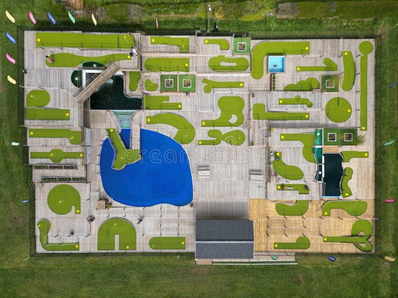 The New Coventry Mini Golf in War Memorial Park Editorial Photo - Image ...