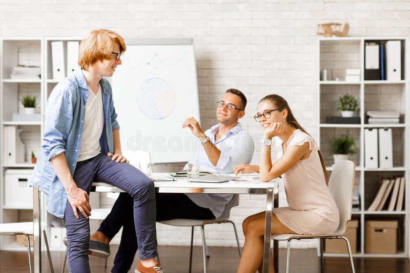 Creative conversation stock photo. Image of conversation - 4103290