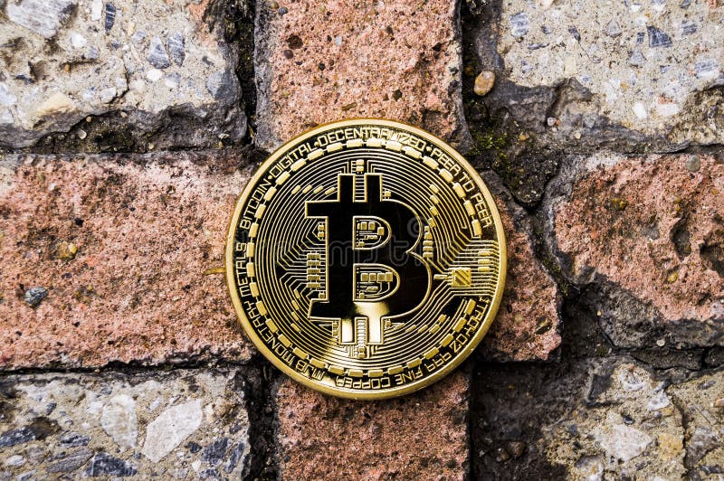 New Crypto Currency, Bitcoin and Computer Fee Finance Map Stock Photo ...