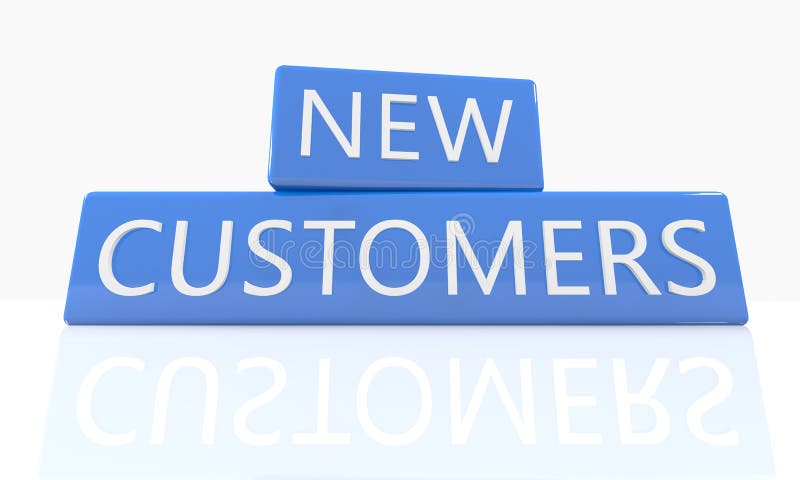 New Customers stock illustration. Illustration of plan - 49026062