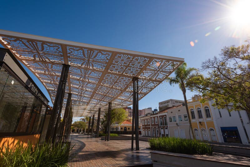 New Customs Square in Florianopolis, Renovated and Preserved Editorial ...