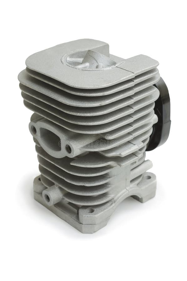 New Cylinder for Low Power Two-stroke Engine Stock Image - Image of ...