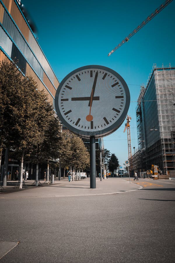 A new day has come clock editorial stock image. Image of park - 178068514