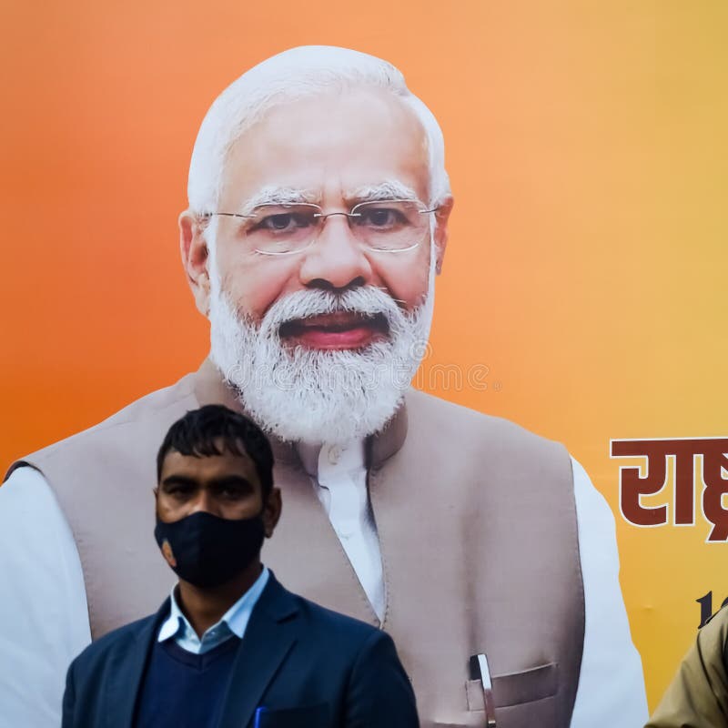New Delhi India January 16 2023 Prime Minister Narendra Modi Cut