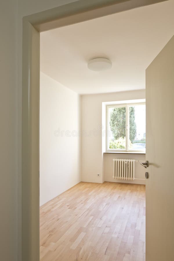 Open Space at New Interior of Family House Stock Photo - Image of ...
