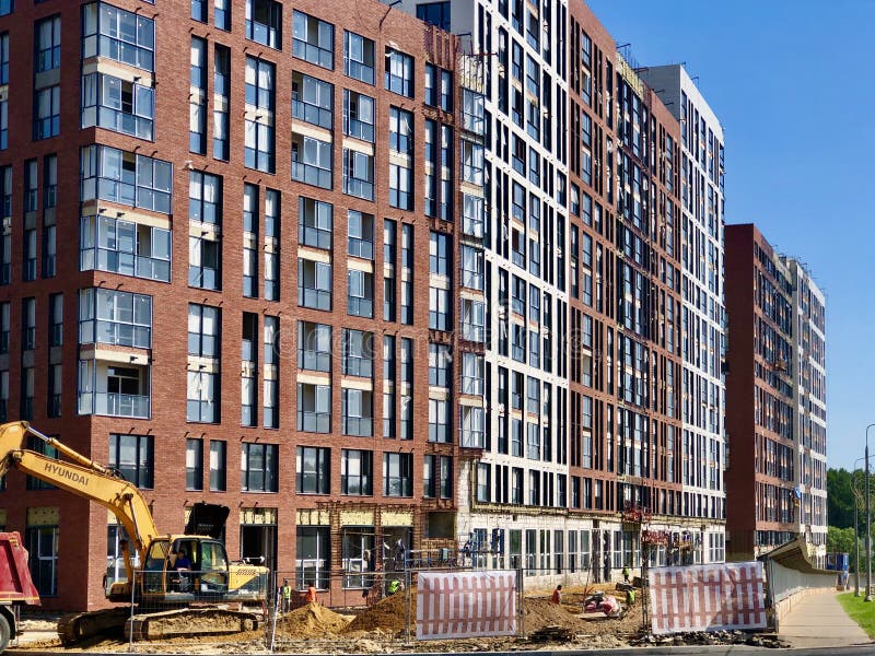 New Development Construction Works Site Editorial Image - Image of ...