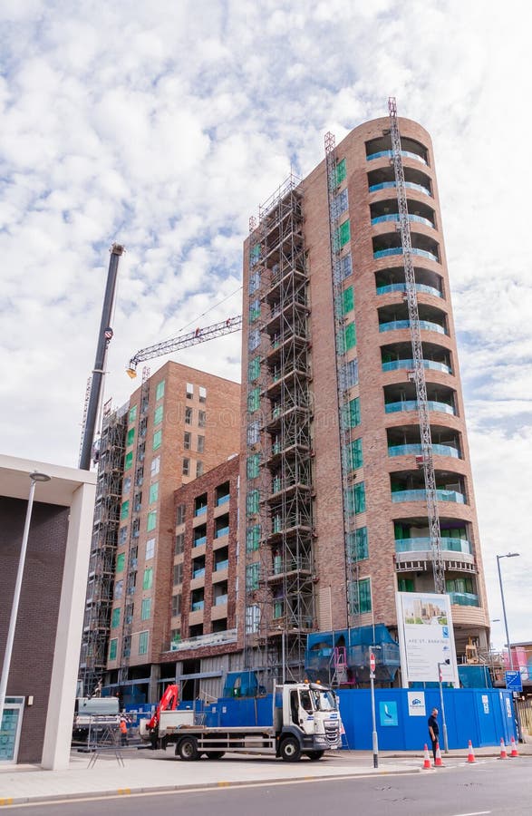 New Developments in Barking Town Centre Editorial Photography - Image ...