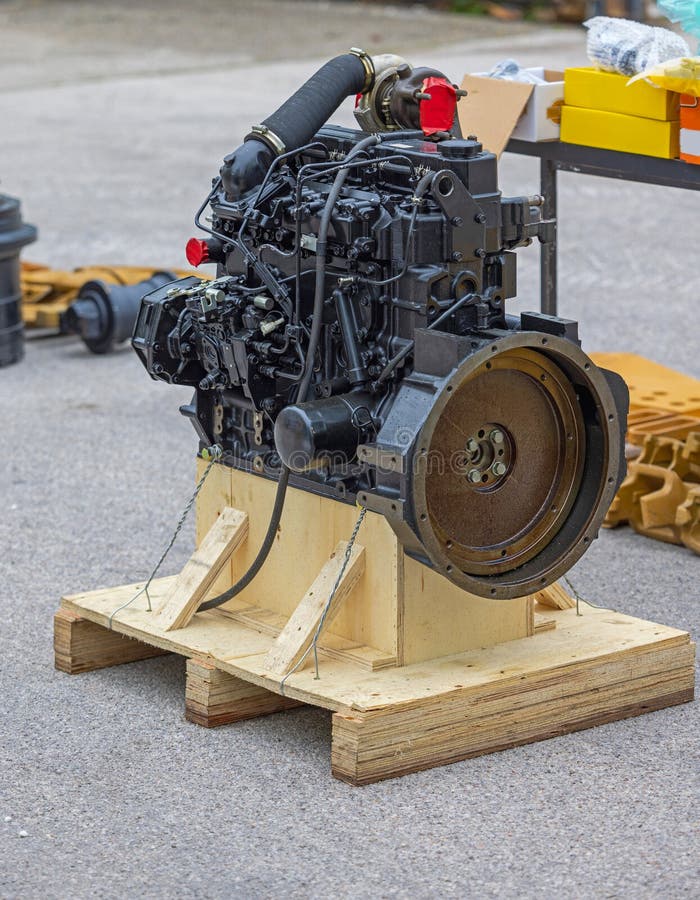 New Diesel Engine stock photo. Image of ready, spare - 277011966