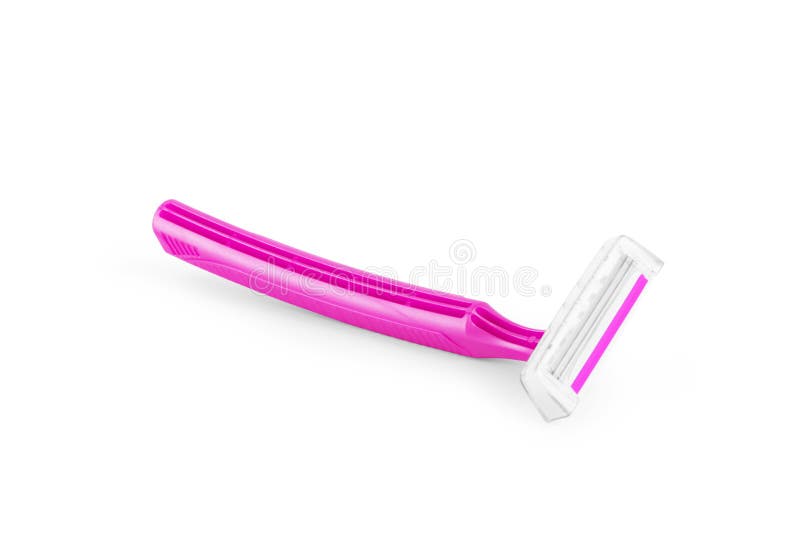 New Disposable Razor Blade, on White Background, Isolated Stock Photo ...