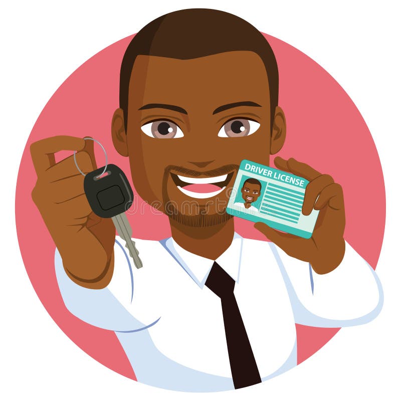 New Driver License stock vector. Illustration of young - 260241779