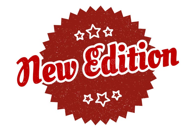 New Edition Sign. New Edition Vintage Retro Label Stock Vector ...