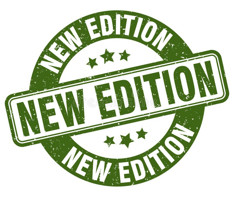 New Edition Stamp. New Edition Label. Round Grunge Sign Stock Vector ...