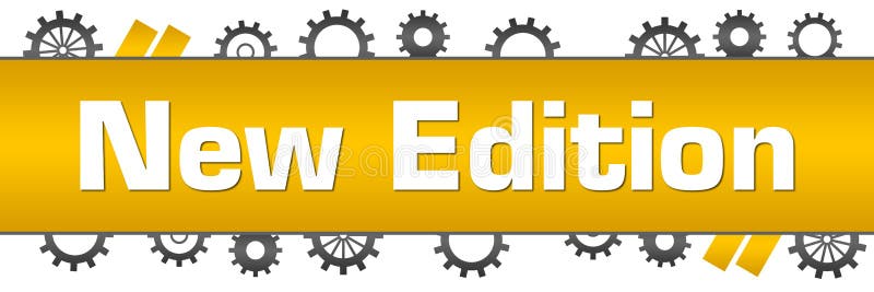 Edition Yellow Grey Gears Stock Illustrations – 3 Edition Yellow Grey ...