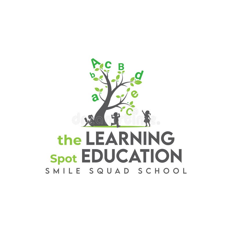 New Educational Logo Design Template Stock Illustration - Illustration ...