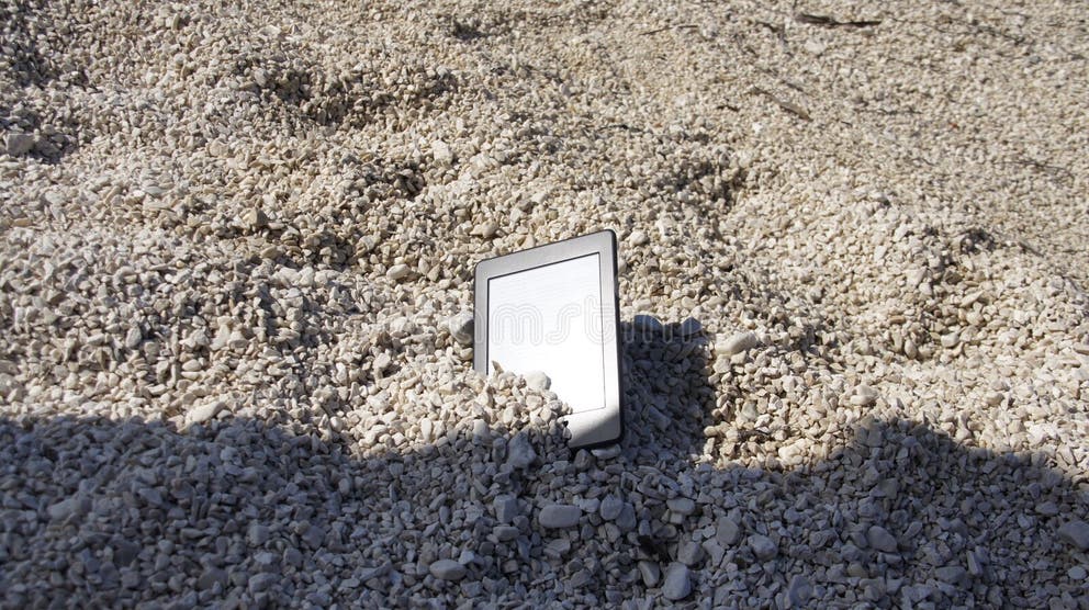 New electronic shell? stock image. Image of shell, reader - 73896623