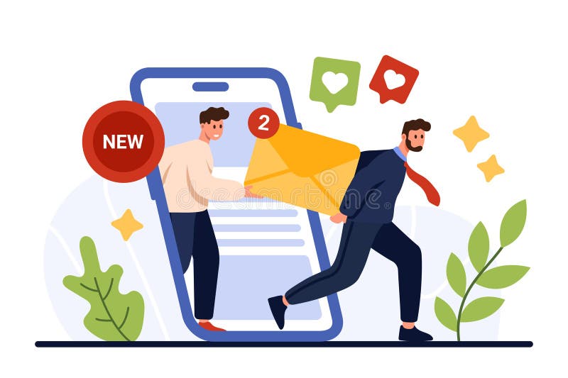 New Email and SMS Notification Report in Mailbox Mobile App, Tiny ...