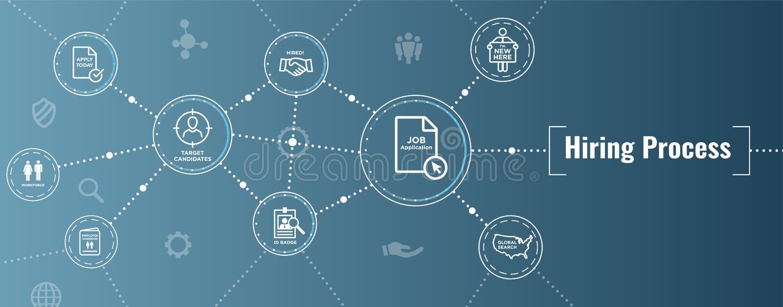 Recruitment Process Icon Stock Illustrations – 3,313 Recruitment ...