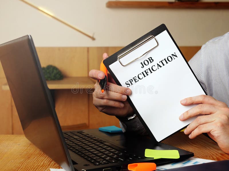 358 Job Specification Samples Stock Photos - Free & Royalty-Free Stock ...