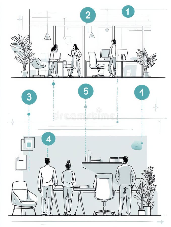 New Employee Onboarding Process Infographic Highlighting Six Essential ...