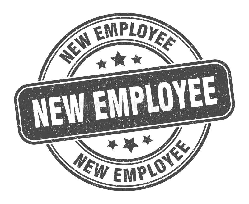 New Employee Stamp. New Employee Label. Round Grunge Sign Stock Vector ...