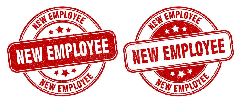 New Employee Stamp. New Employee Label. Round Grunge Sign Stock Vector ...