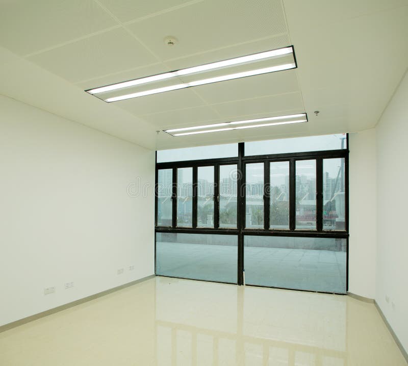 New empty office stock photo. Image of space, walls, architecture ...