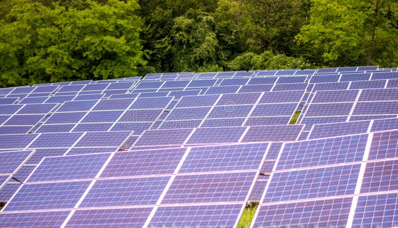 Solar Energy Will Save the Planet from Pollution Stock Image - Image of ...