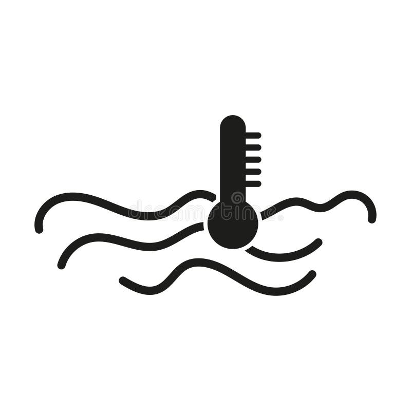 New Engine Coolant Temperature Icon. Vector Illustration. Eps 10 Stock ...