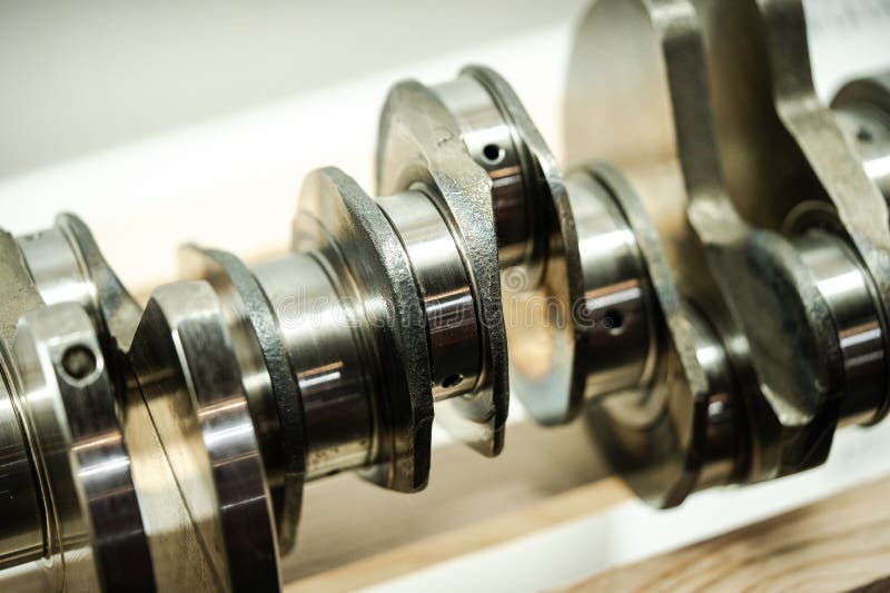 New engine crankshaft stock photo. Image of crankshaft - 346946146