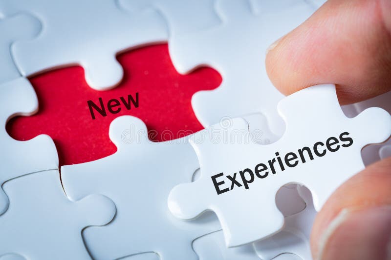 New Experiences, Note on Puzzle, Motivational Text, Concept, Personal ...