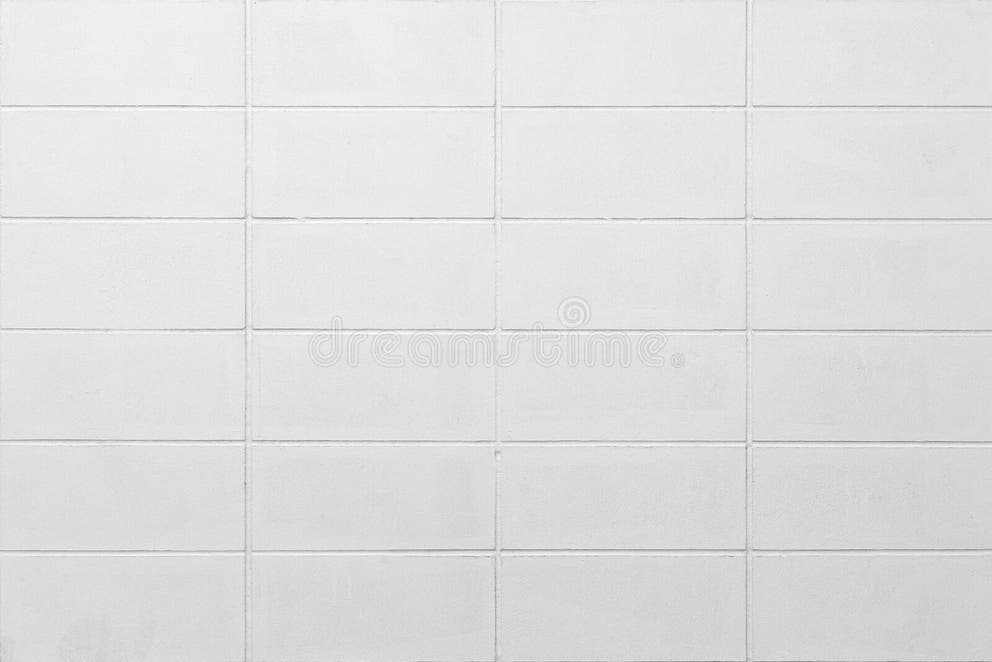 Exterior White Cement Block Wall Pattern and Background Seamless Stock ...